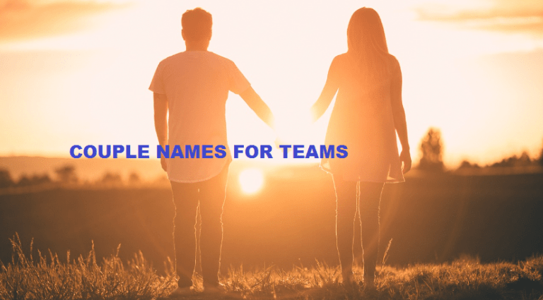 250+ Couple Team Names for Every Adventure!