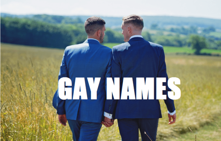 400+ Most Common And Funny Gay Names For Boys In 2024!