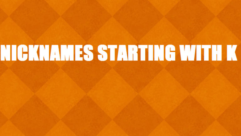 200+ Cute And Funny Nicknames That Start With K (2024)!